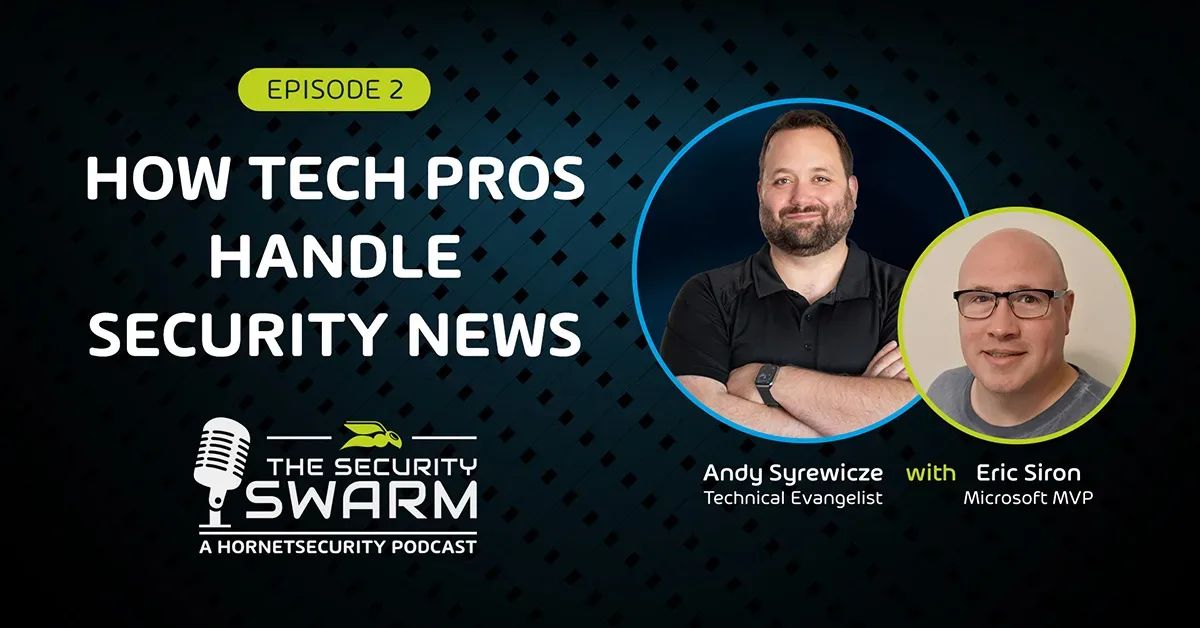 How Tech Pros Handle Cyber Security News