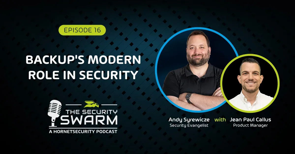 Backup's Modern Role in Security