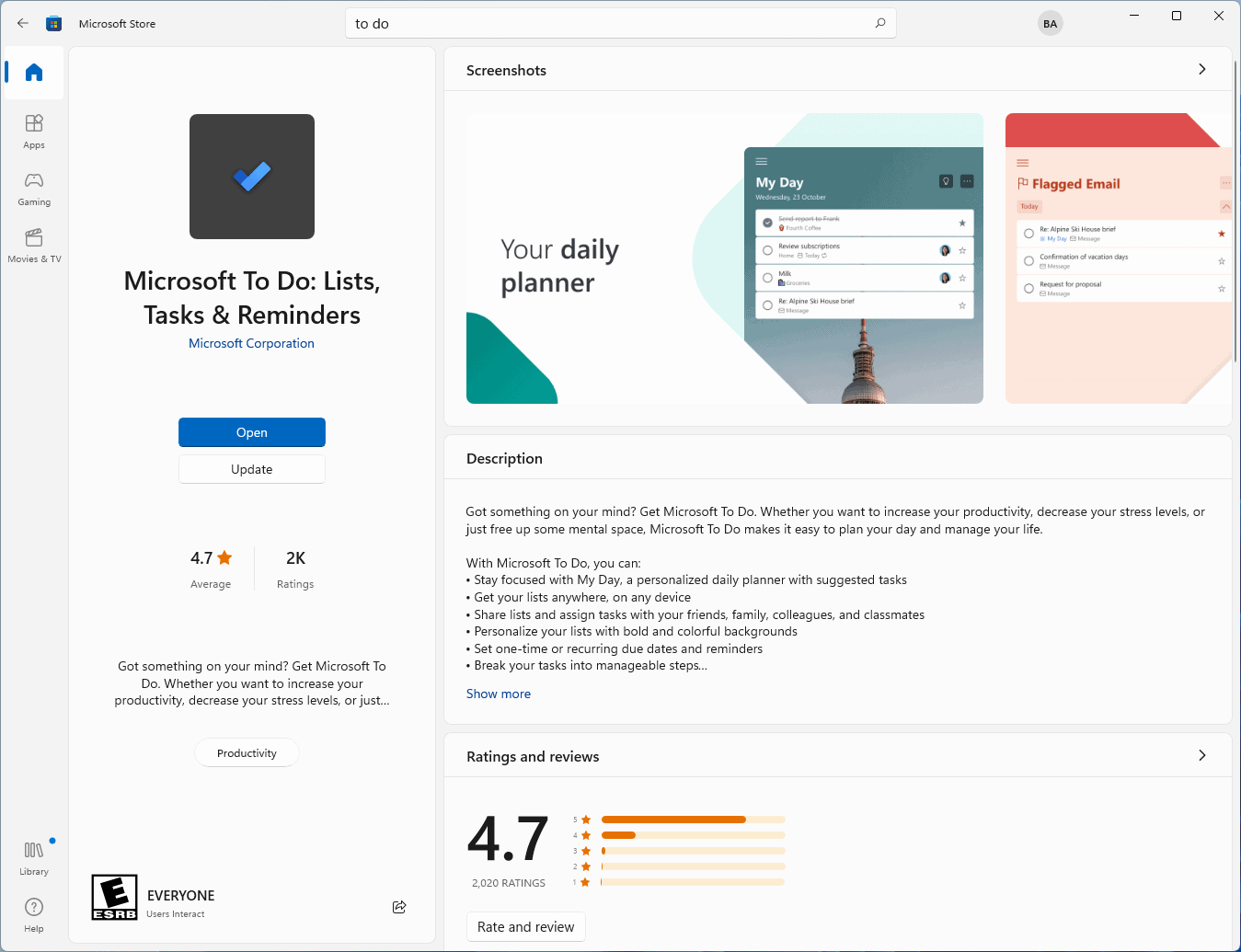 What’s the Best Task Mgmt App? Planner/To Do/Tasks/Project ...