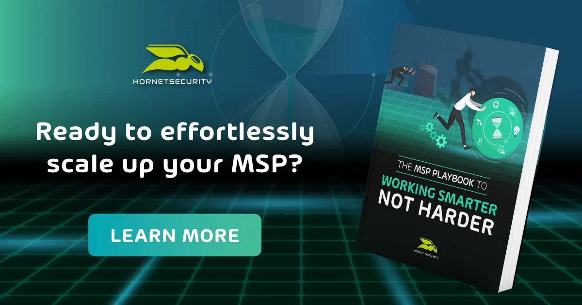 Ready to effortlessly scale up your MSP? - Hornetsecurity – Next-Gen ...