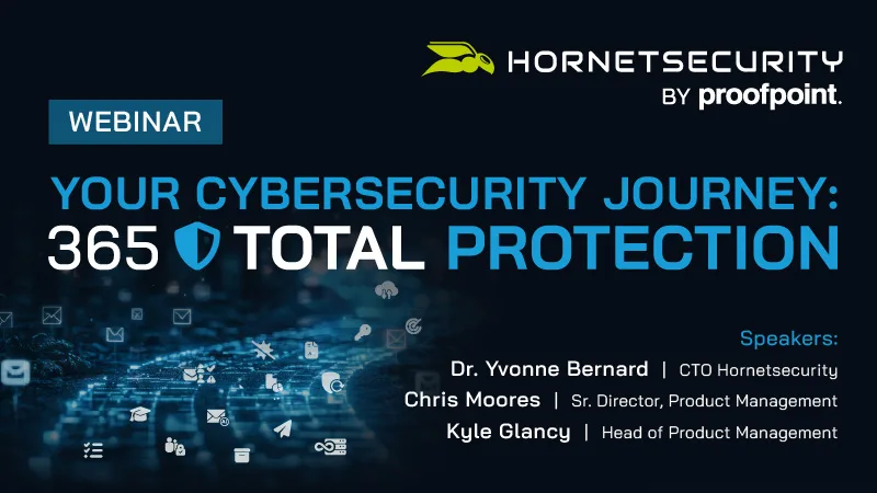 Your Cybersecurity Journey - 365 Total Protection - Hornetsecurity ...