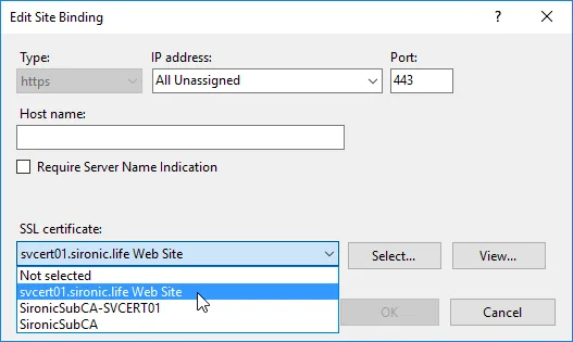 How to Request SSL Certificates from a Windows Certificate Server